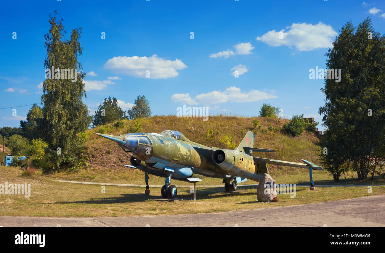 FINOWFURT, GERMANY - AUGUST 22, 2015: Yakovlev Yak-28R, tactical ...