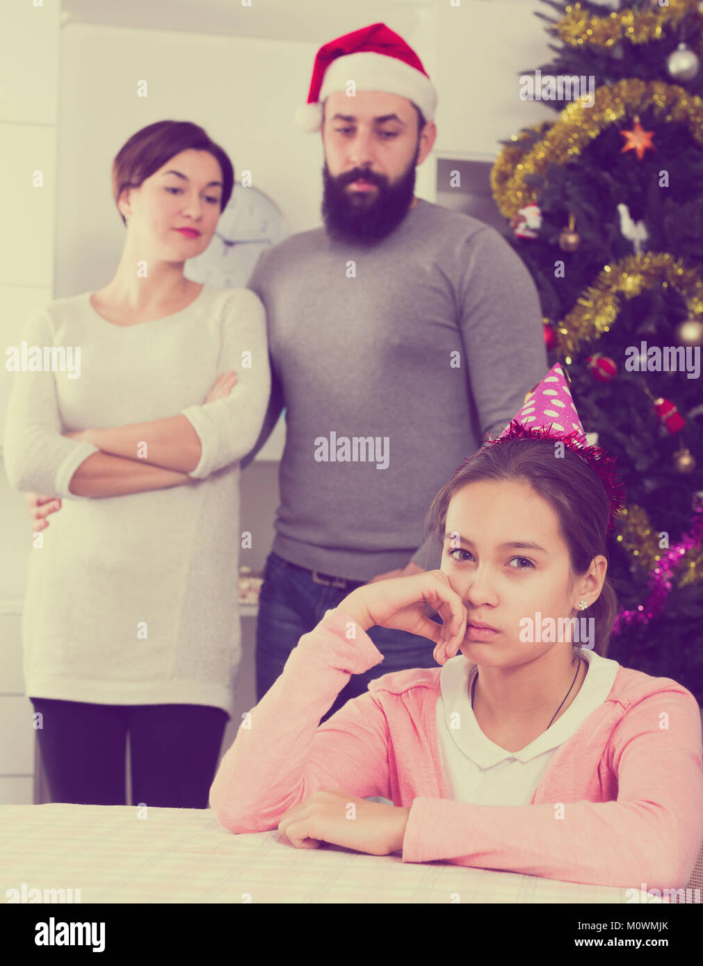 Adult parent telling off child hi-res stock photography and images - Alamy