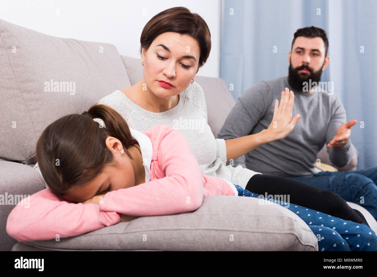Woman Lecturing Adult Daughter High Resolution Stock Photography and ...