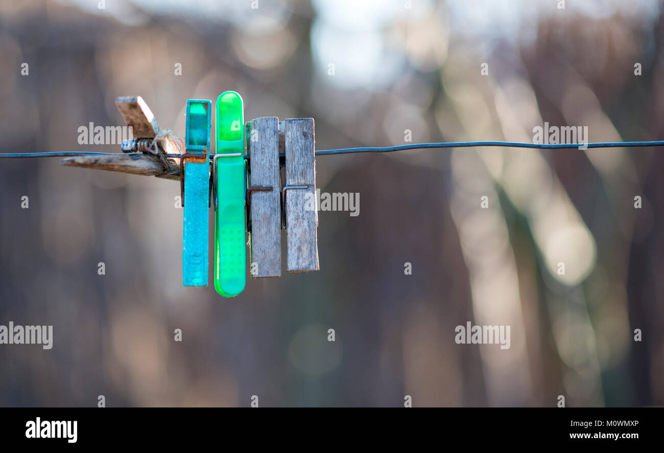 Laundry stick hi-res stock photography and images - Alamy