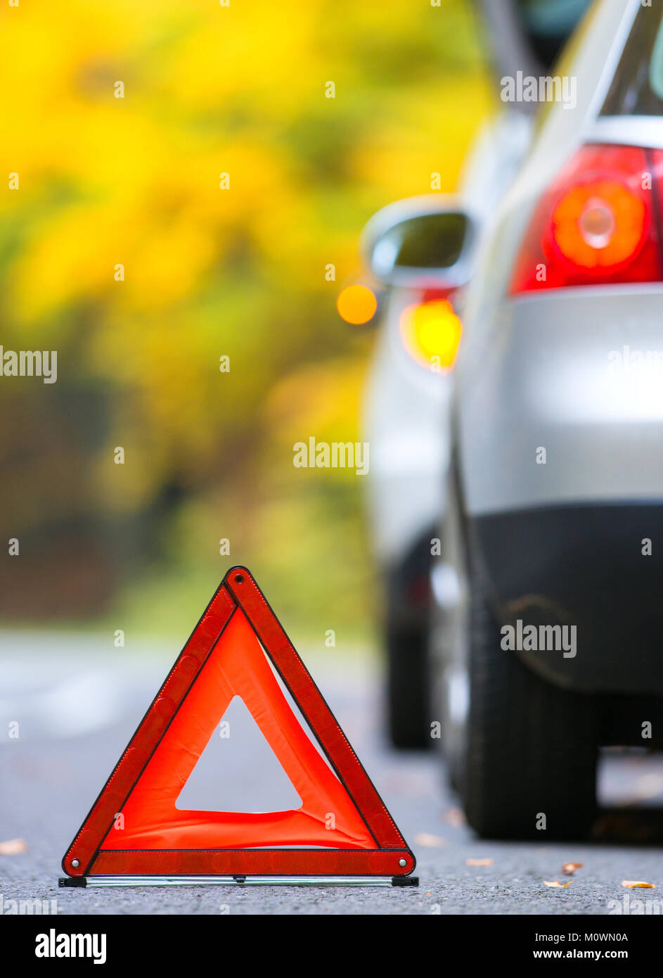 Broken road sign side road hi-res stock photography and images - Alamy