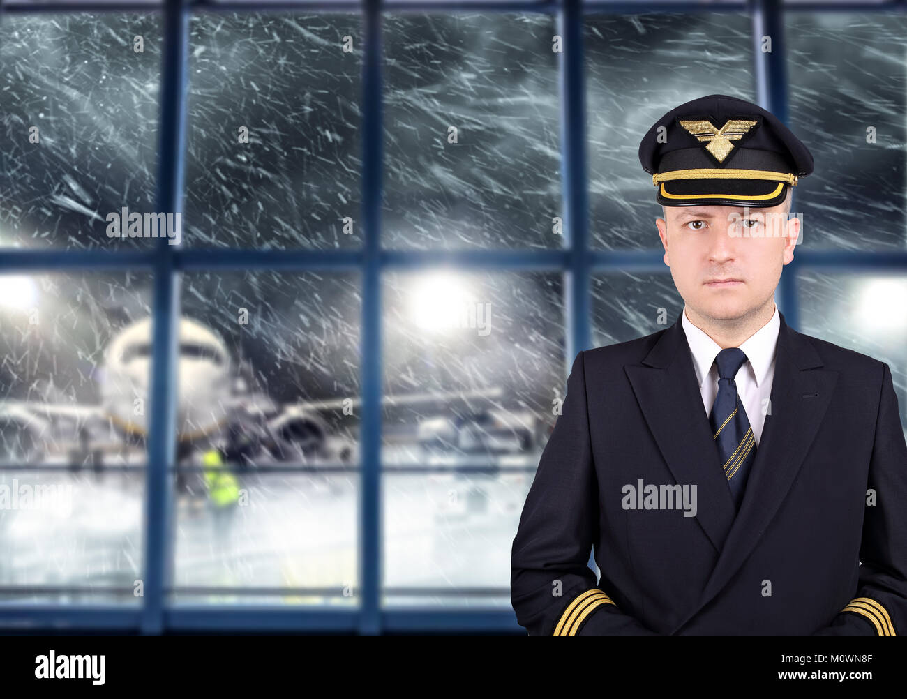 bad captain is waiting for the weather to improve Stock Photo - Alamy