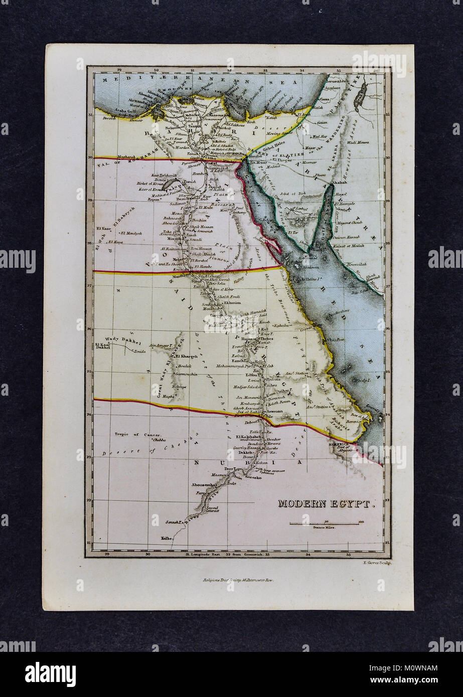 Ancient egypt map map High Resolution Stock Photography and Images - Alamy