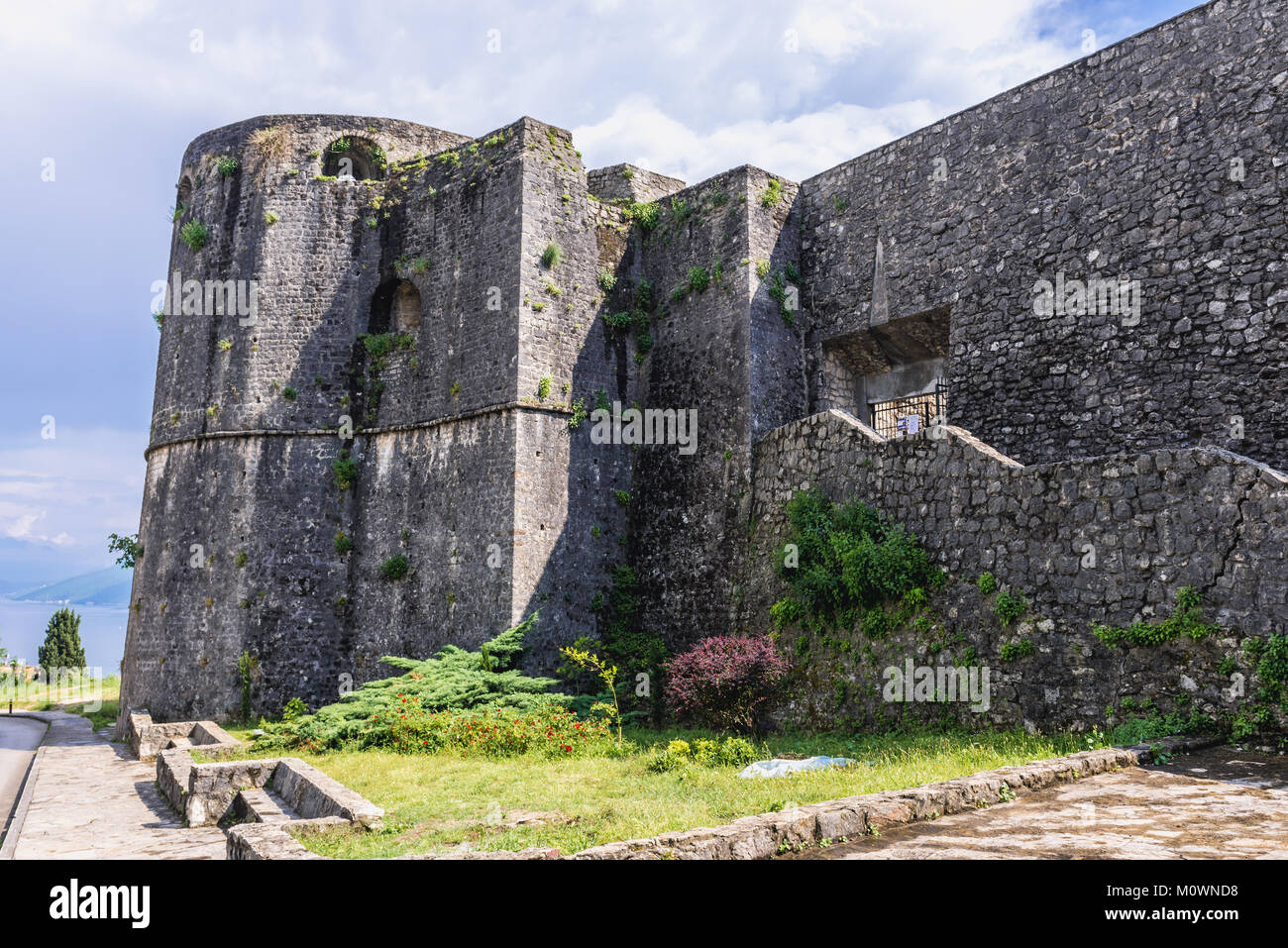 Kanli kula (Bloody Tower) Fortress in Herceg Novi city on the Adriatic ...