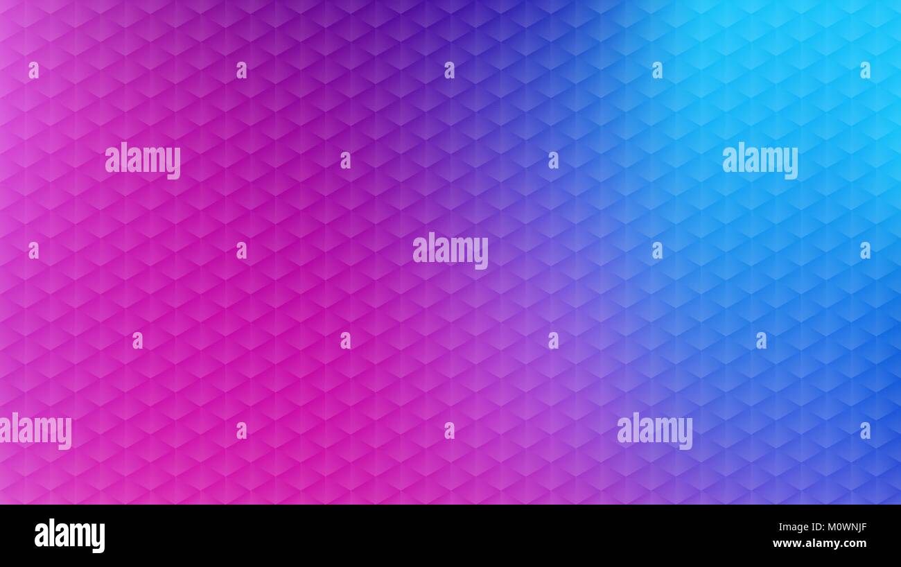 Vector illustration of blue and violet geometric background made of ...