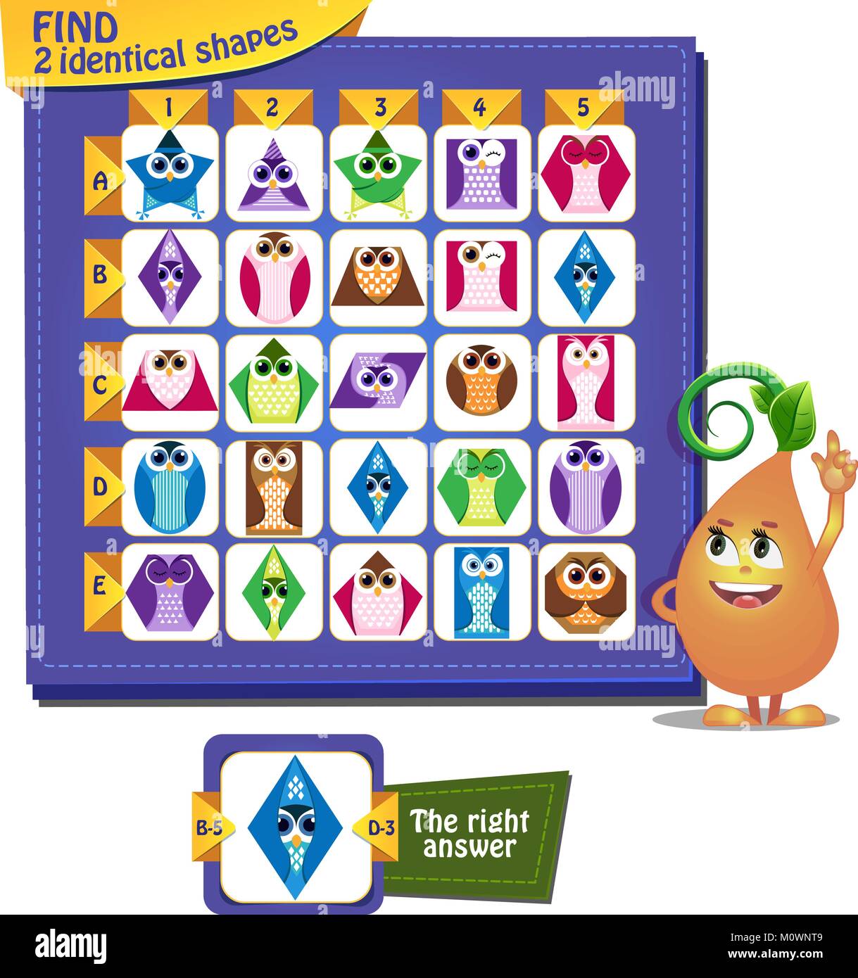 Kids games for 2 Stock Vector Images - Alamy