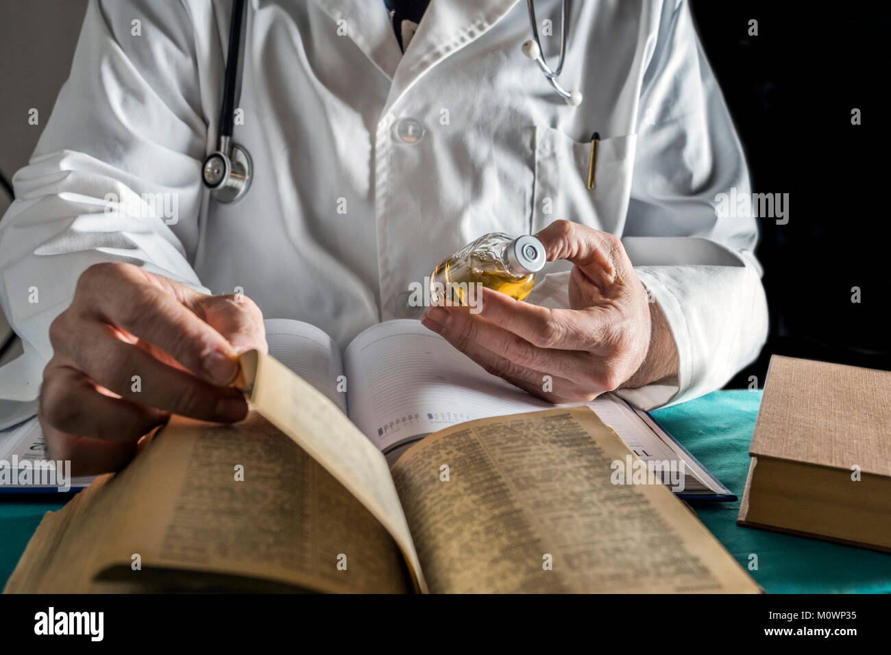 Medic book hi-res stock photography and images - Alamy