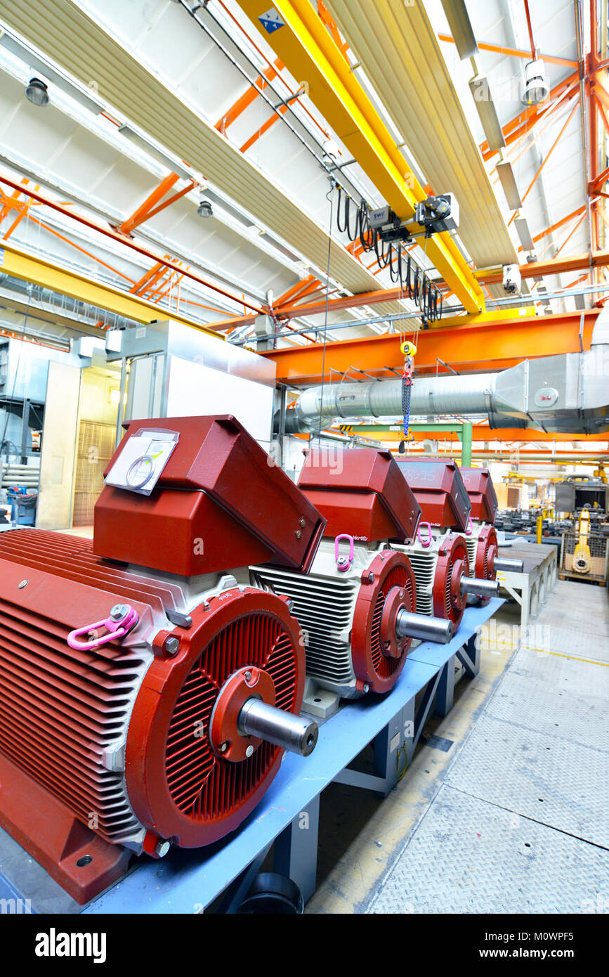 architecture and equipment of a factory for mechanical engineering ...