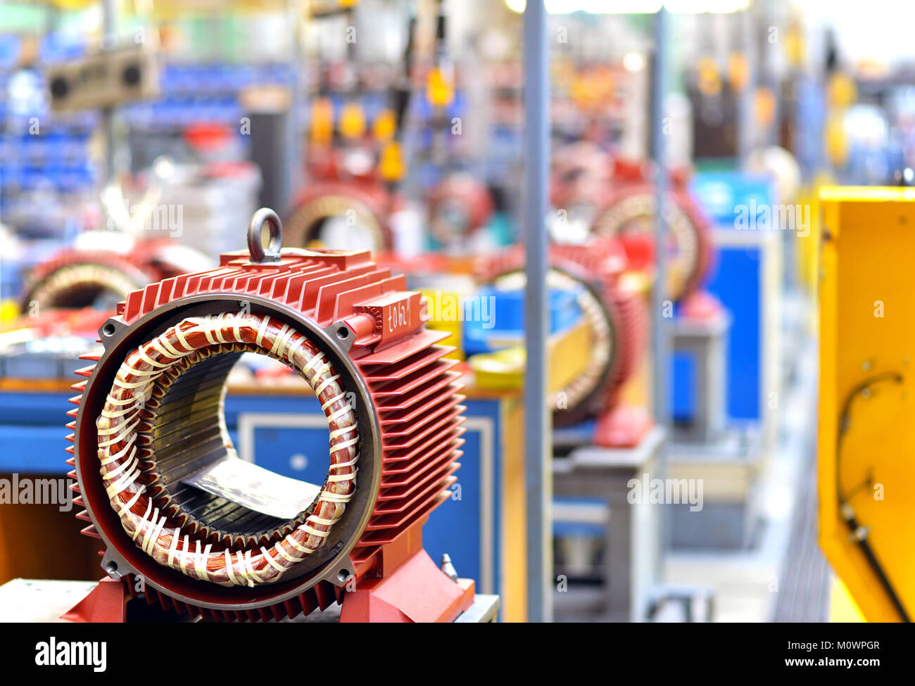 Manufacture modern electric motors hi-res stock photography and images ...