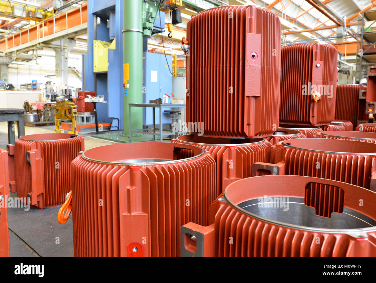 Manufacture modern electric motors hi-res stock photography and images ...