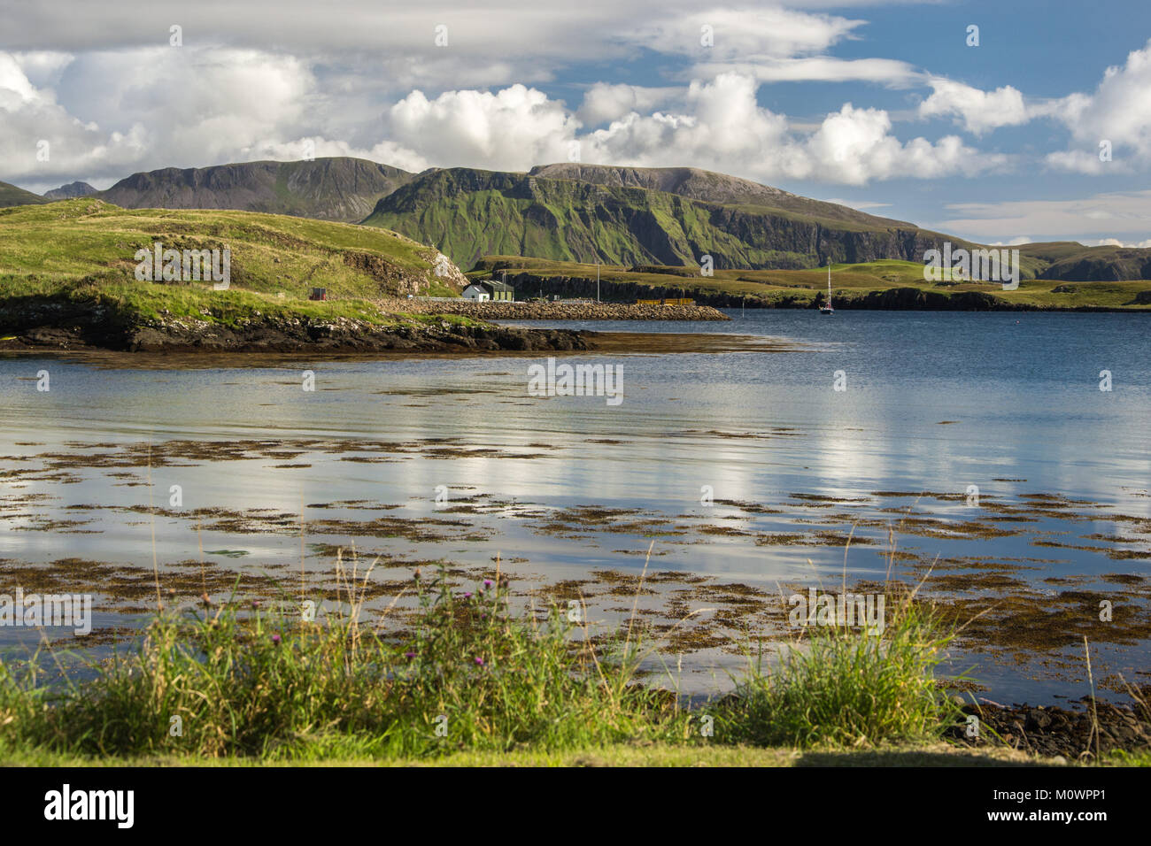 Isle of Canna - Beautiful Landscape of Scottish Highlands Stock Photo ...