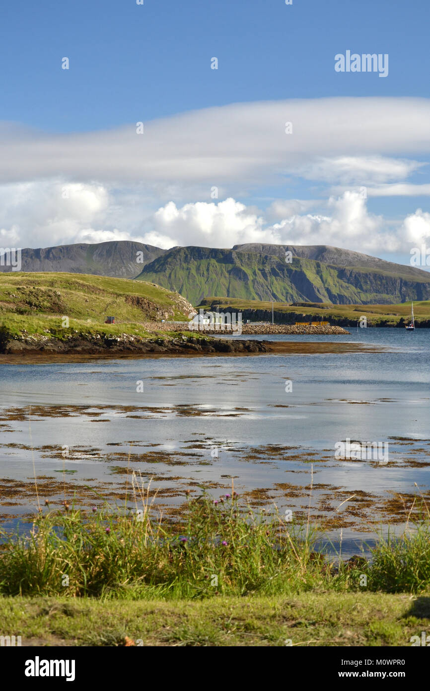 Isle of Canna - Beautiful Landscape of Scottish Highlands Stock Photo ...