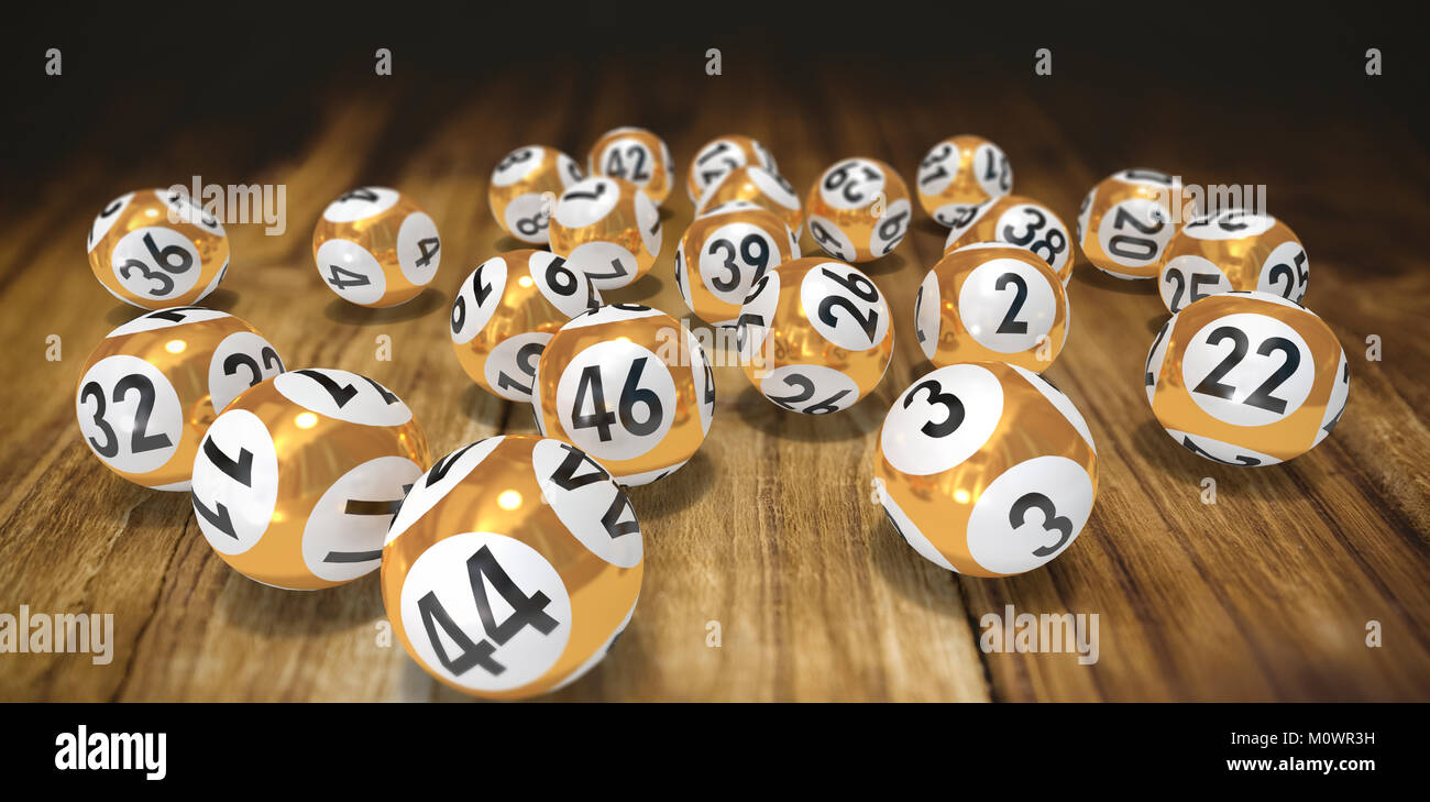Lottery balls hi-res stock photography and images - Alamy