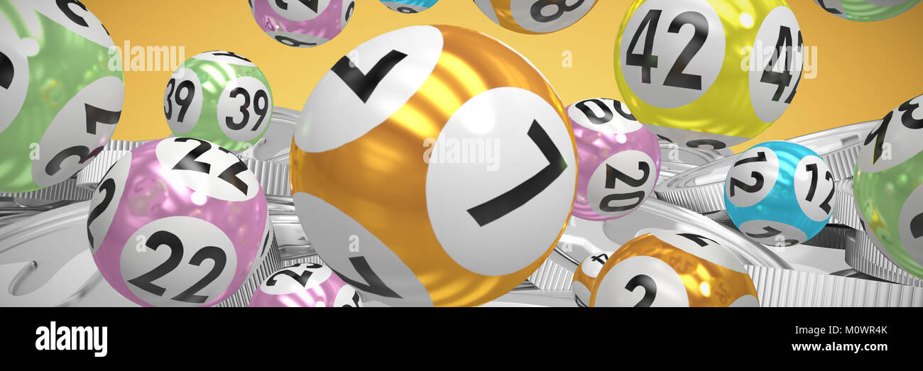 Lottery balls numbers hi-res stock photography and images - Alamy