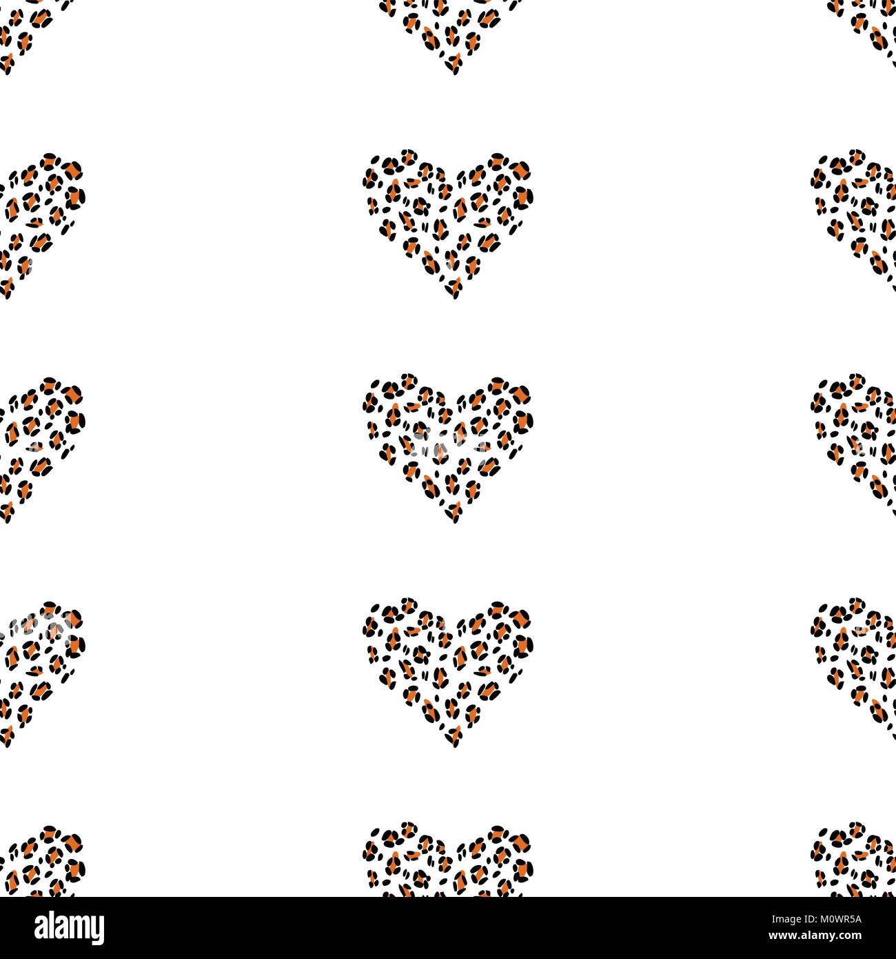 For love a leopard Stock Vector Images - Alamy