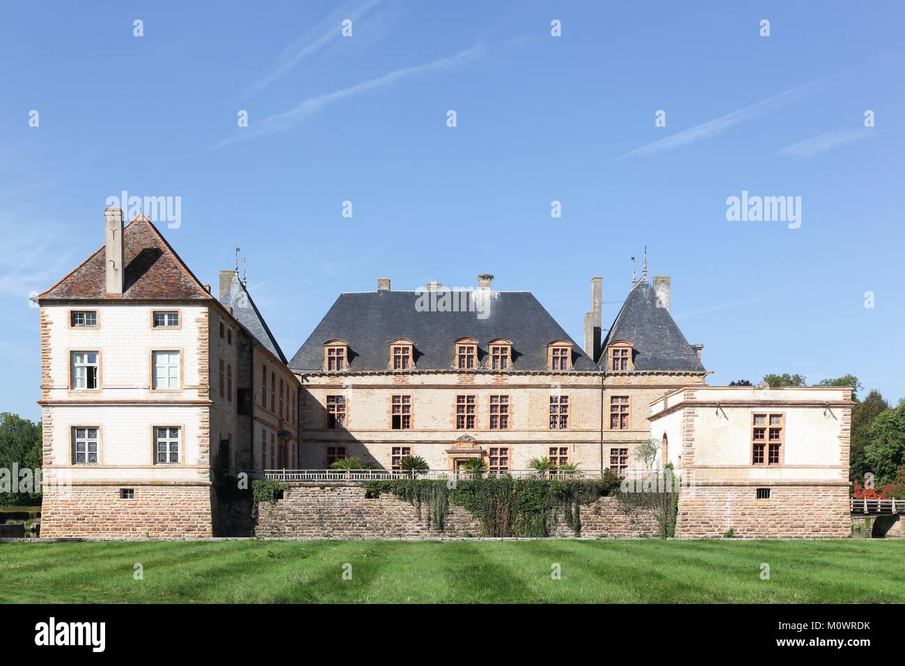 The castle of Cormatin in Burgundy, France Stock Photo - Alamy