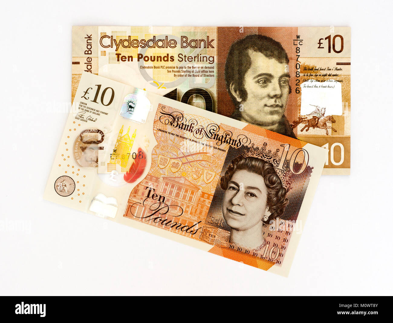 Uk polymer banknotes hi-res stock photography and images - Alamy