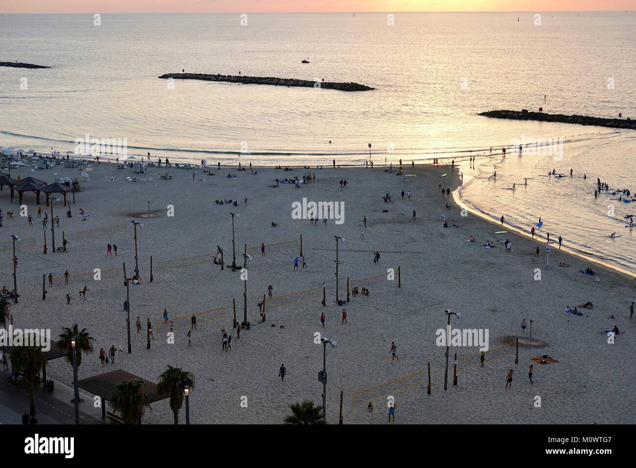 Gordon Beach Tel Aviv High Resolution Stock Photography and Images - Alamy