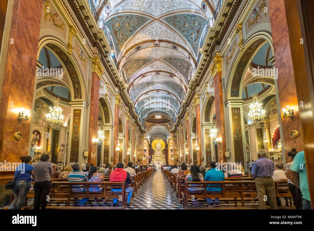 Argentina,Salta province,Salta,Cathedral of Salta was built in the ...