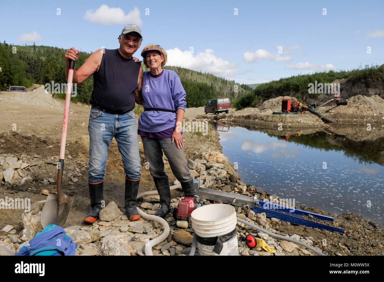 Gold mining history hi-res stock photography and images - Alamy