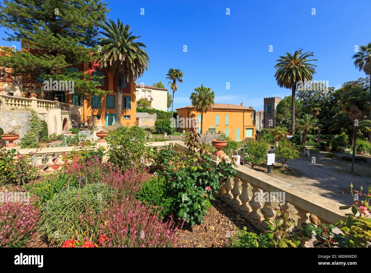 France,Alpes Maritimes,Menton,Garavan district,Fontana Rosa Garden ...