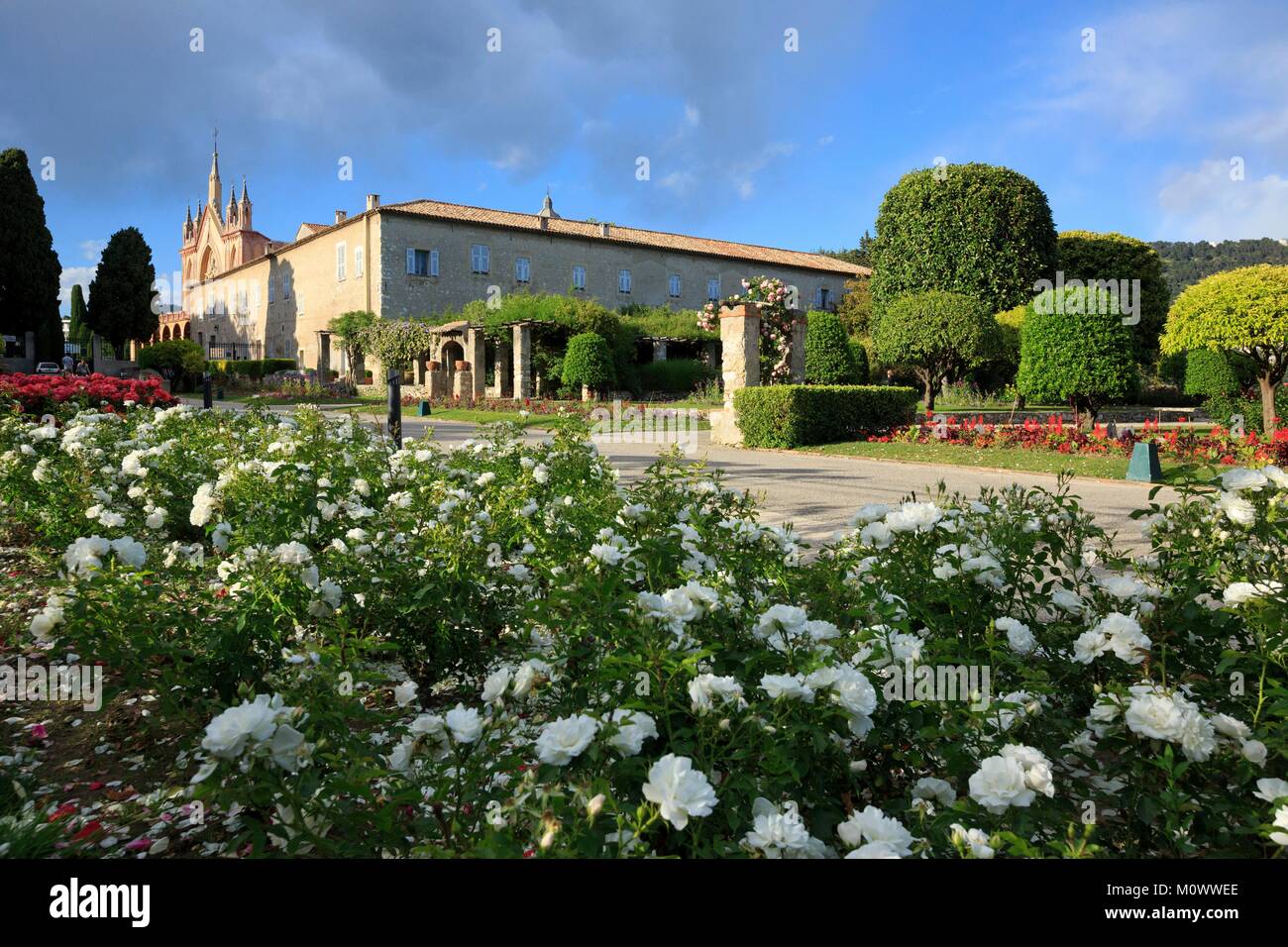 France,Alpes Maritimes,Nice,district of Cimiez Hill,Monastery of Cimiez ...