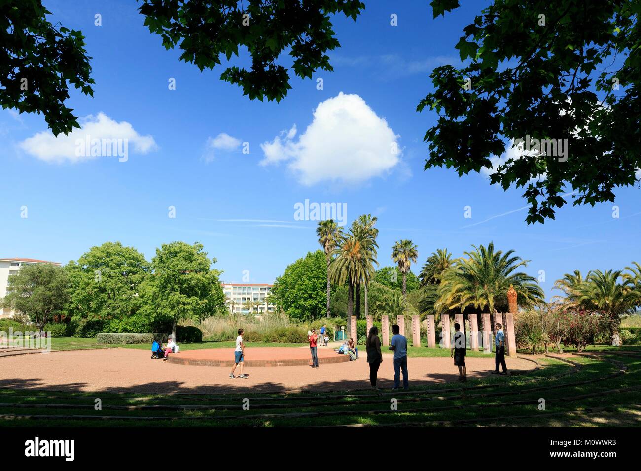 France,Alpes Maritimes,Antibes,Parc Exflora Stock Photo - Alamy