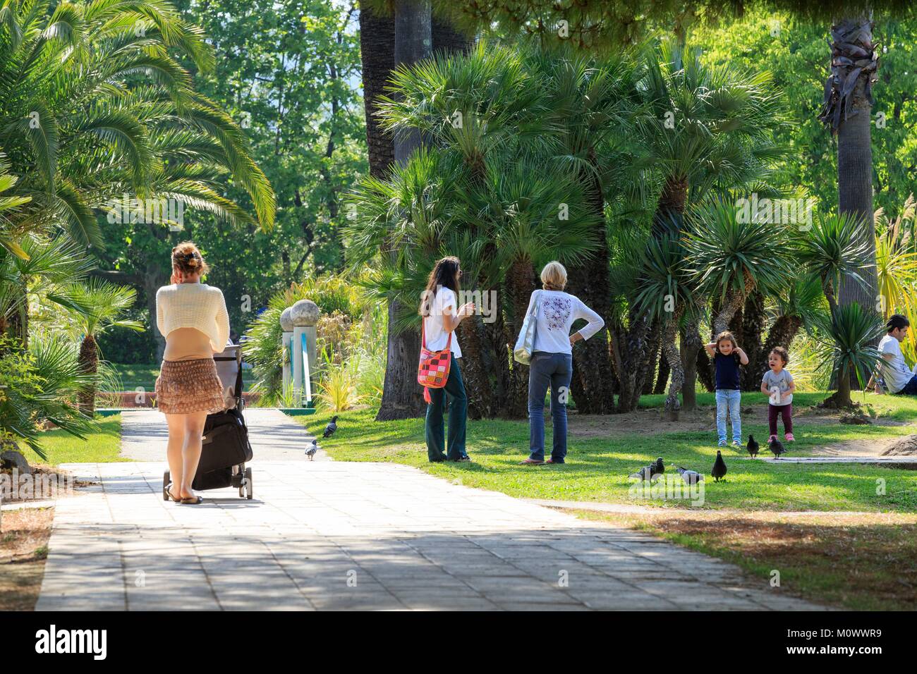 France,Alpes Maritimes,Antibes,Parc Exflora Stock Photo - Alamy