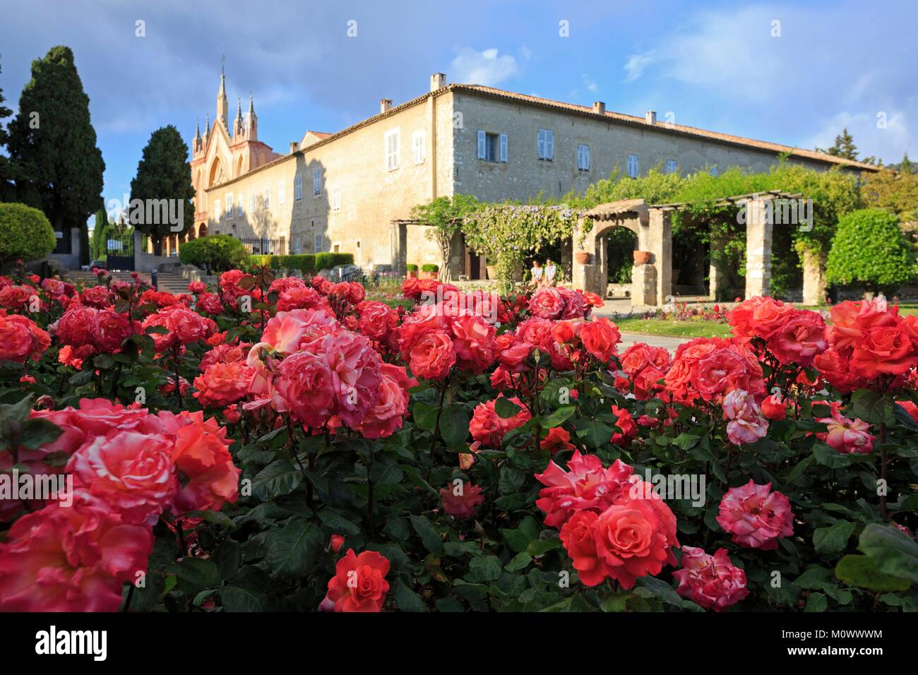 France,Alpes Maritimes,Nice,district of Cimiez Hill,Monastery of Cimiez ...