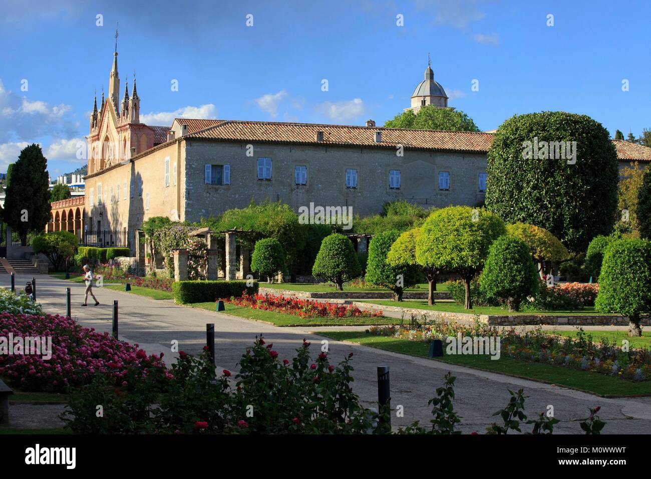 France,Alpes Maritimes,Nice,district of Cimiez Hill,Monastery of Cimiez ...