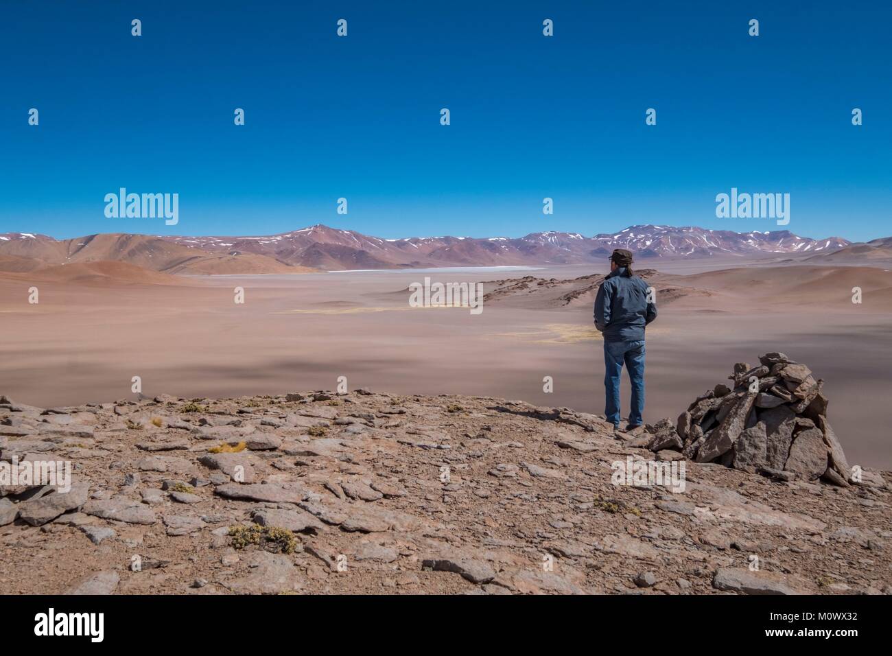 Argentine,Catamarca province,Puna desert,El Penon,laguna Diamante in ...