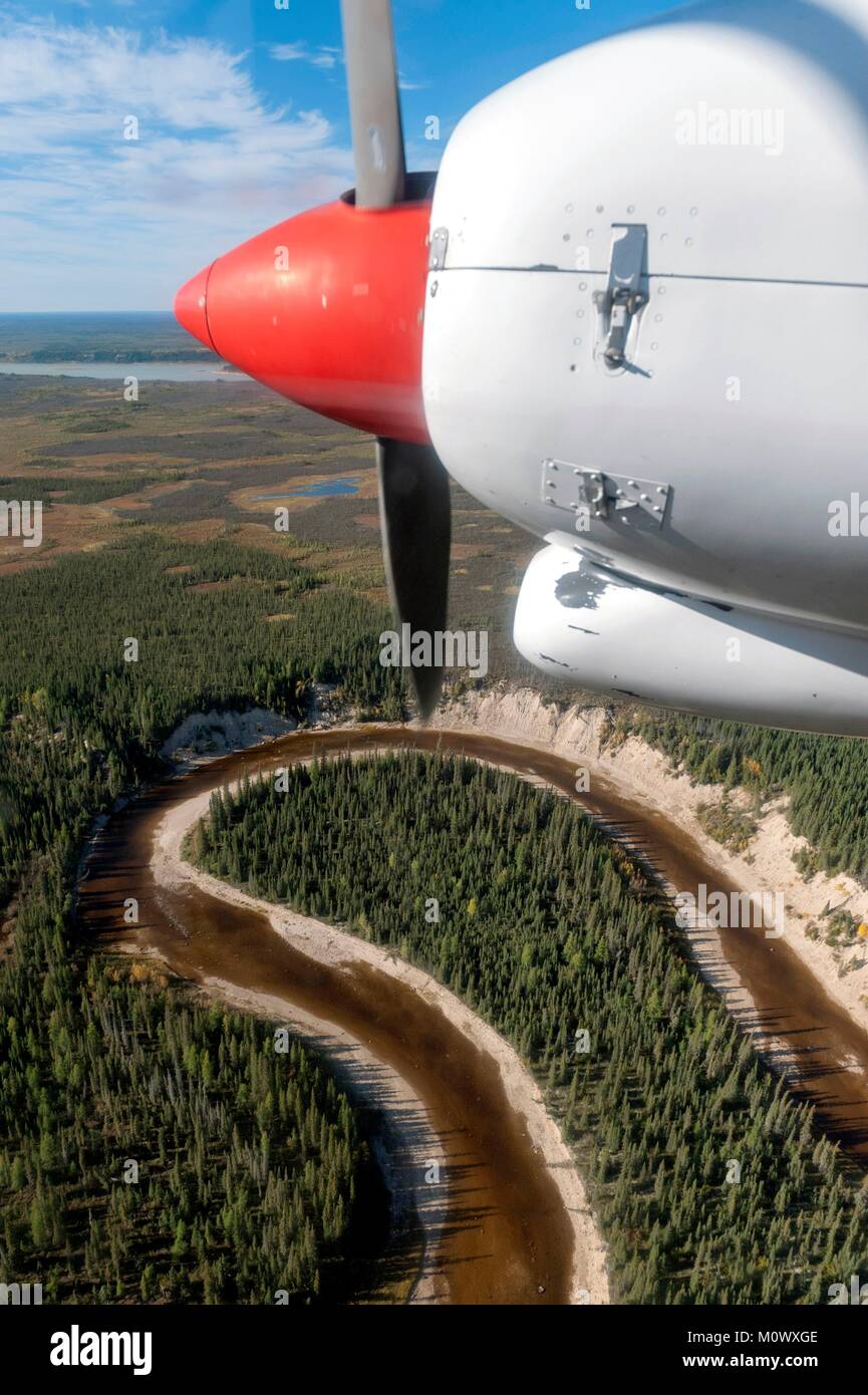 Canada arctic aerial view hi-res stock photography and images - Alamy