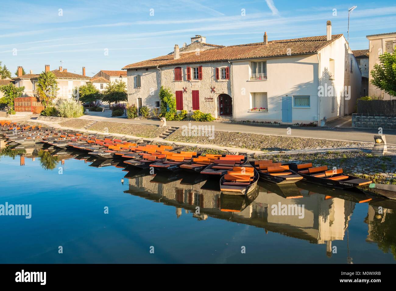 France,Deux Sevres,Marais Poitevin,Green Venice,Coulon,labelled Les ...