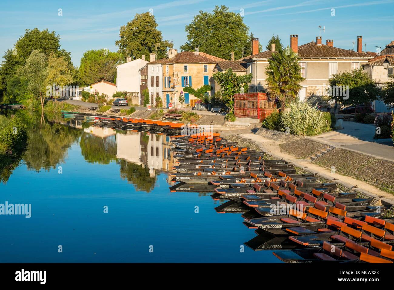 France,Deux Sevres,Marais Poitevin,Green Venice,Coulon,labelled Les ...