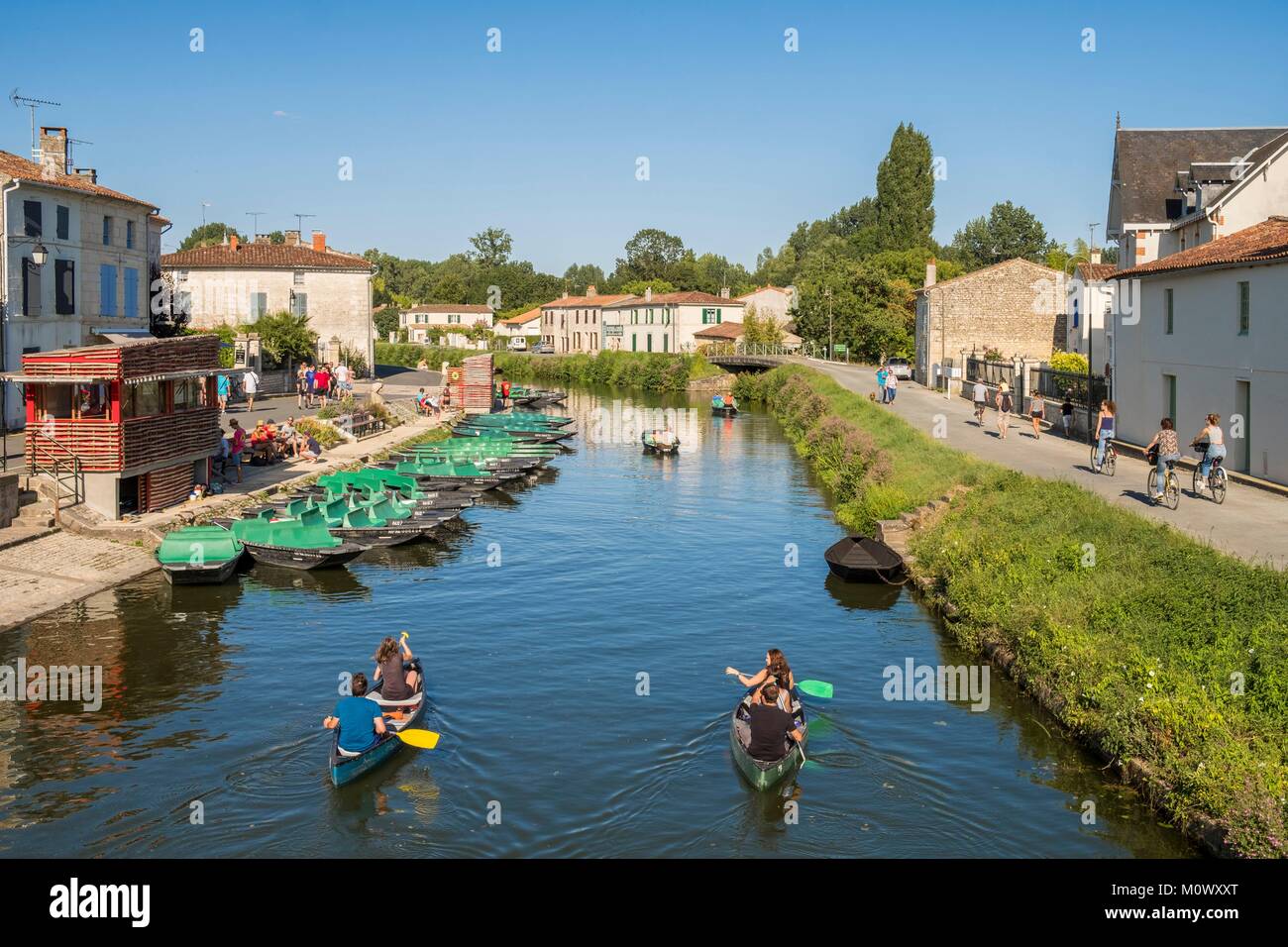 France,Deux Sevres,Marais Poitevin,Green Venice,Coulon,labelled Les ...