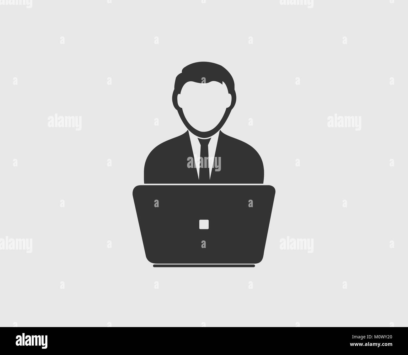 Laptop school uniform Stock Vector Images - Alamy