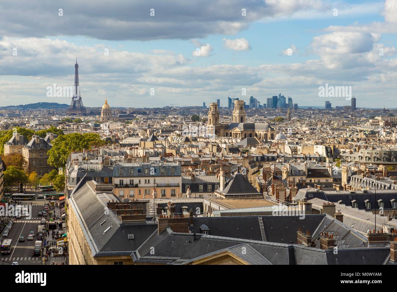 Paris 18th century view hi-res stock photography and images - Alamy