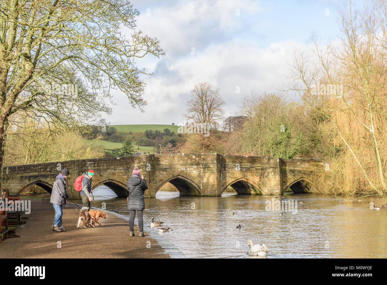 Bakewell stone bridge High Resolution Stock Photography and Images - Alamy