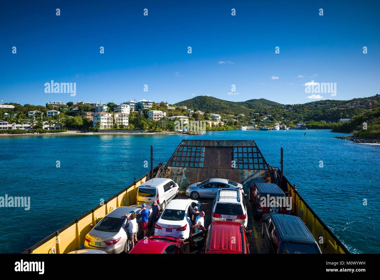 St thomas virgin islands ferry hi-res stock photography and images - Alamy