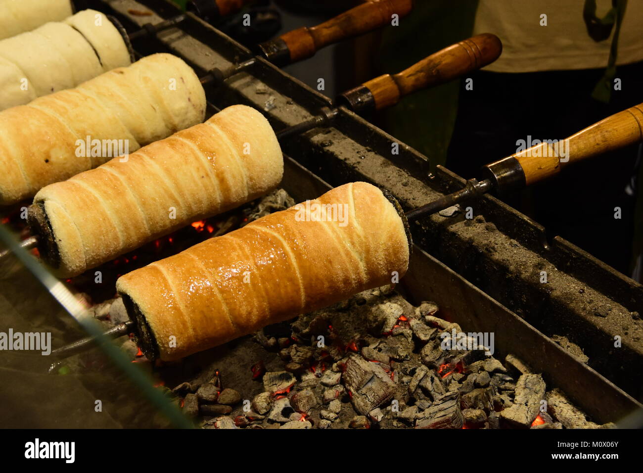 Chimney cake hi-res stock photography and images - Alamy