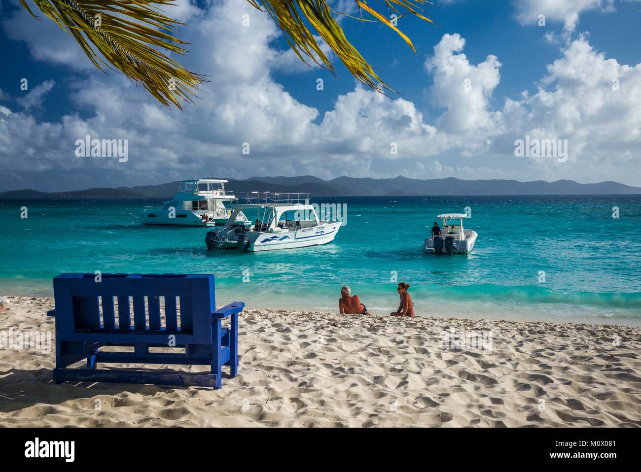 British Virgin Islands,Jost Van Dyke,White Bay,White Bay Beach Stock ...