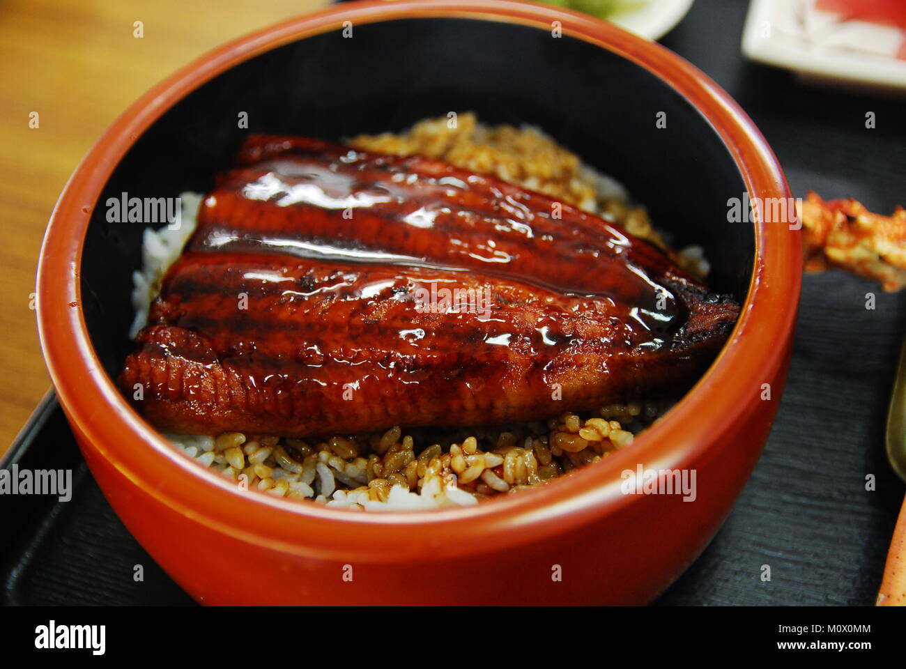 eel fish rice Stock Photo - Alamy