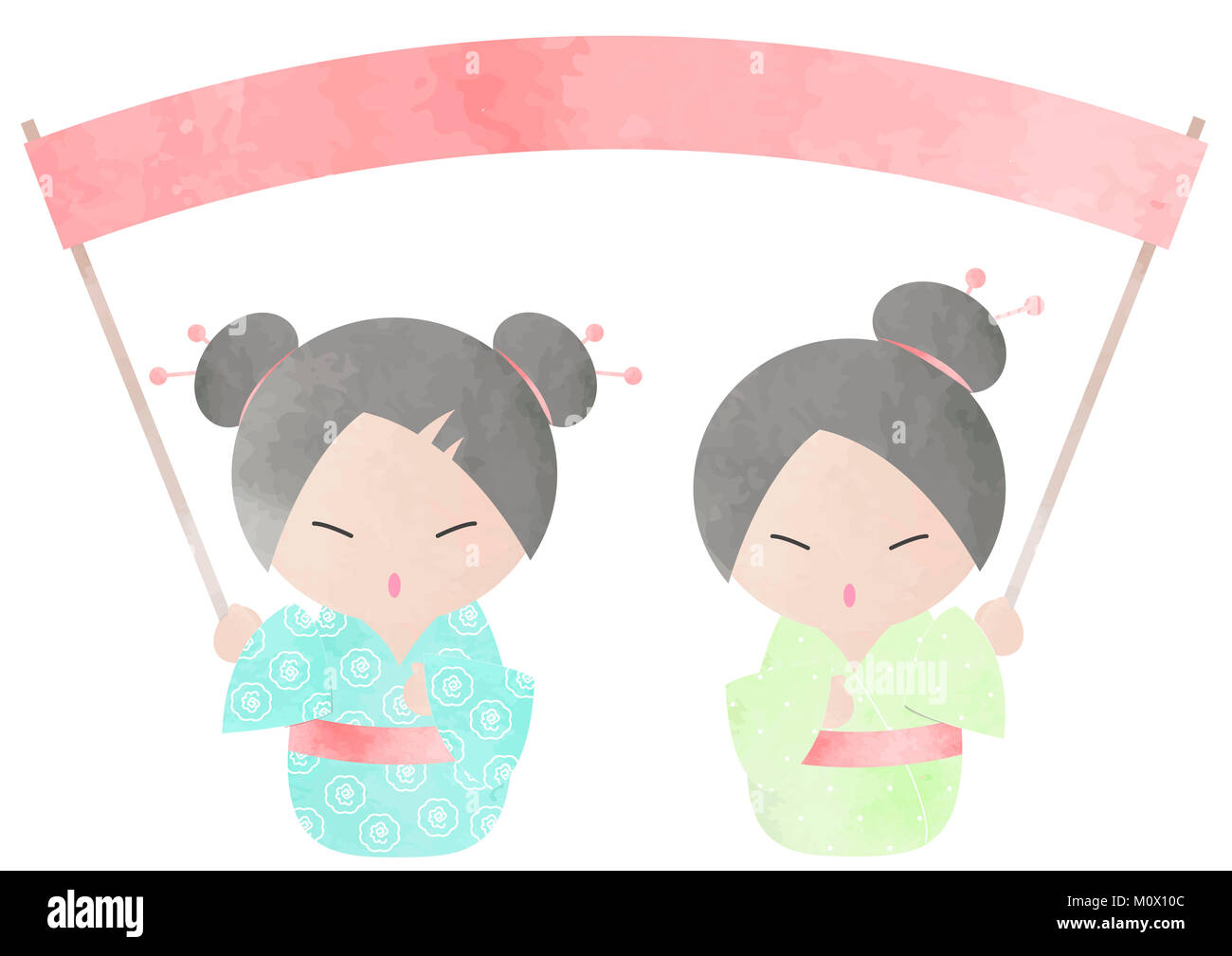 Japanese female cartoon hi-res stock photography and images - Alamy