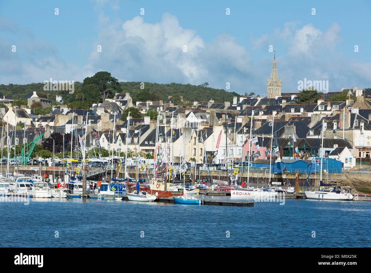 Treboul harbour hi-res stock photography and images - Alamy