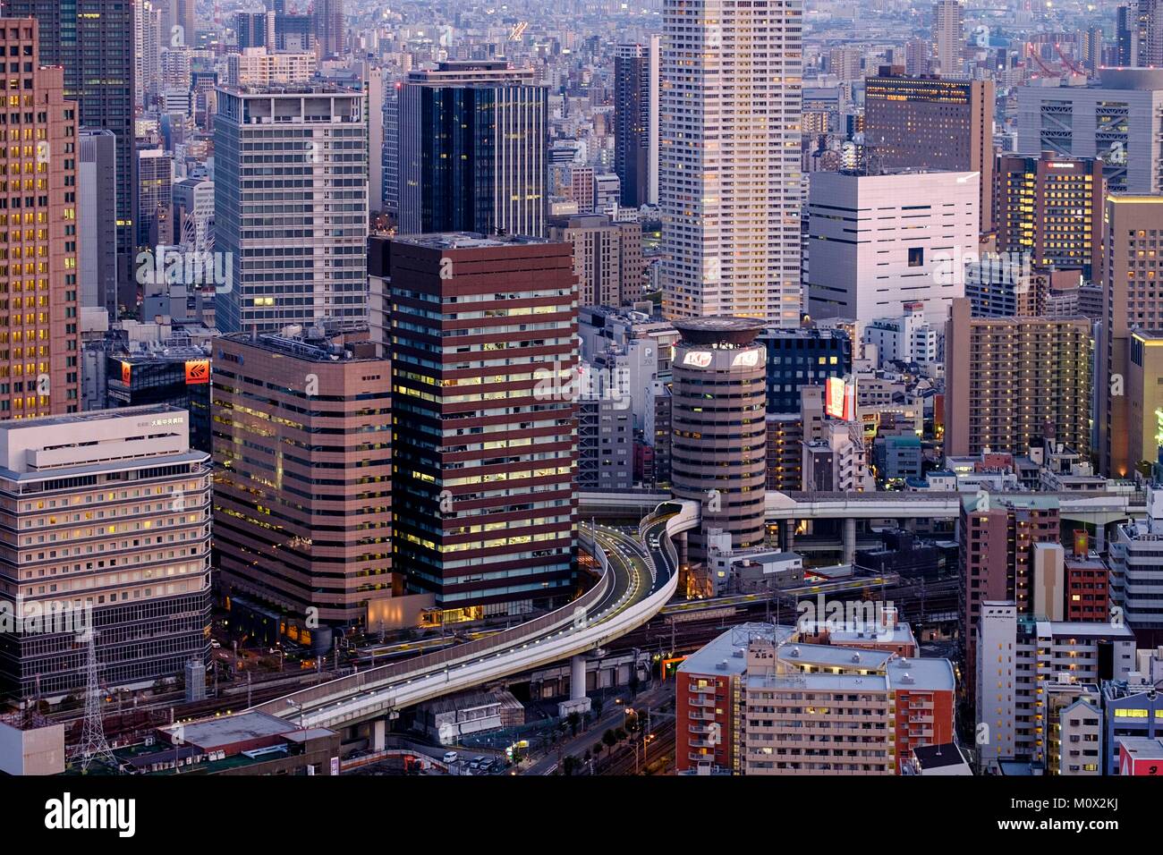 Japan,Honshu island,Kansaï region,Osaka,the city Stock Photo - Alamy