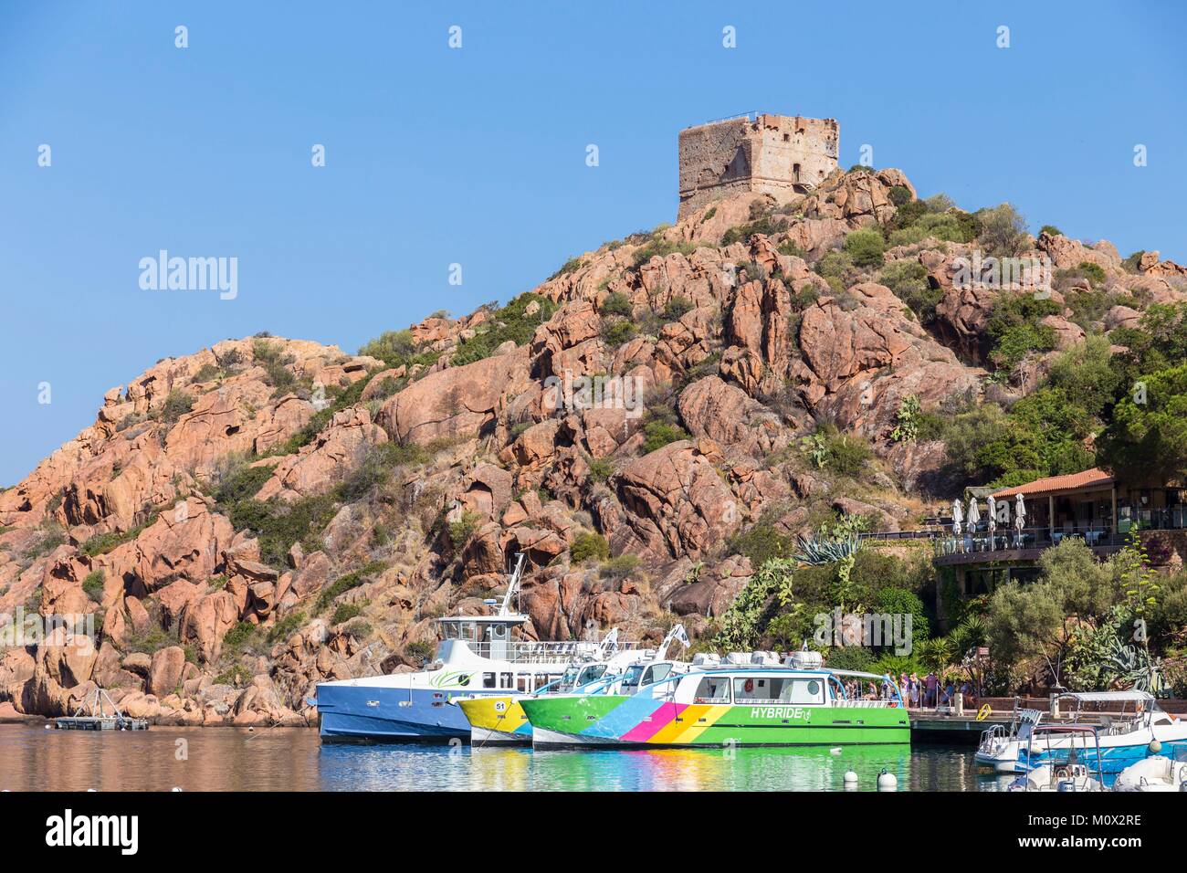 France,Corse du Sud,Gulf of Porto,listed as World Heritage by UNESCO ...