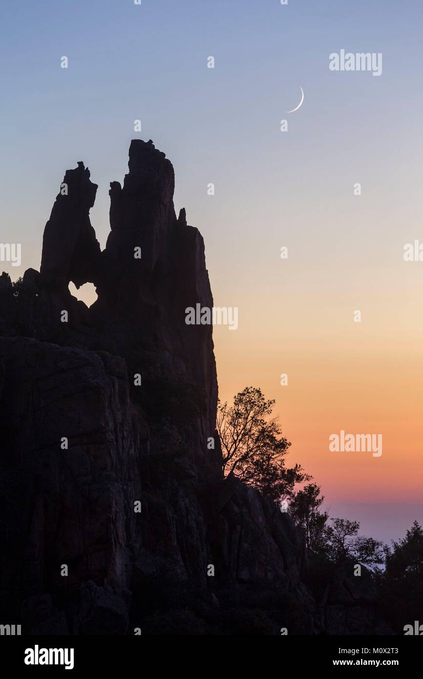 France,Corse du Sud,gulf of Porto,the Calanques de Piana,les Calanches ...