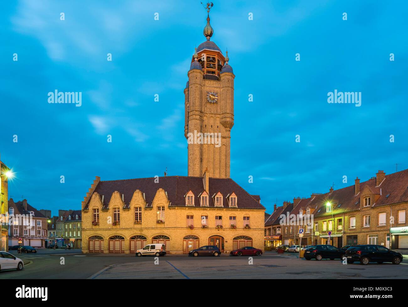 Belfries of belgium and france hi-res stock photography and images - Alamy