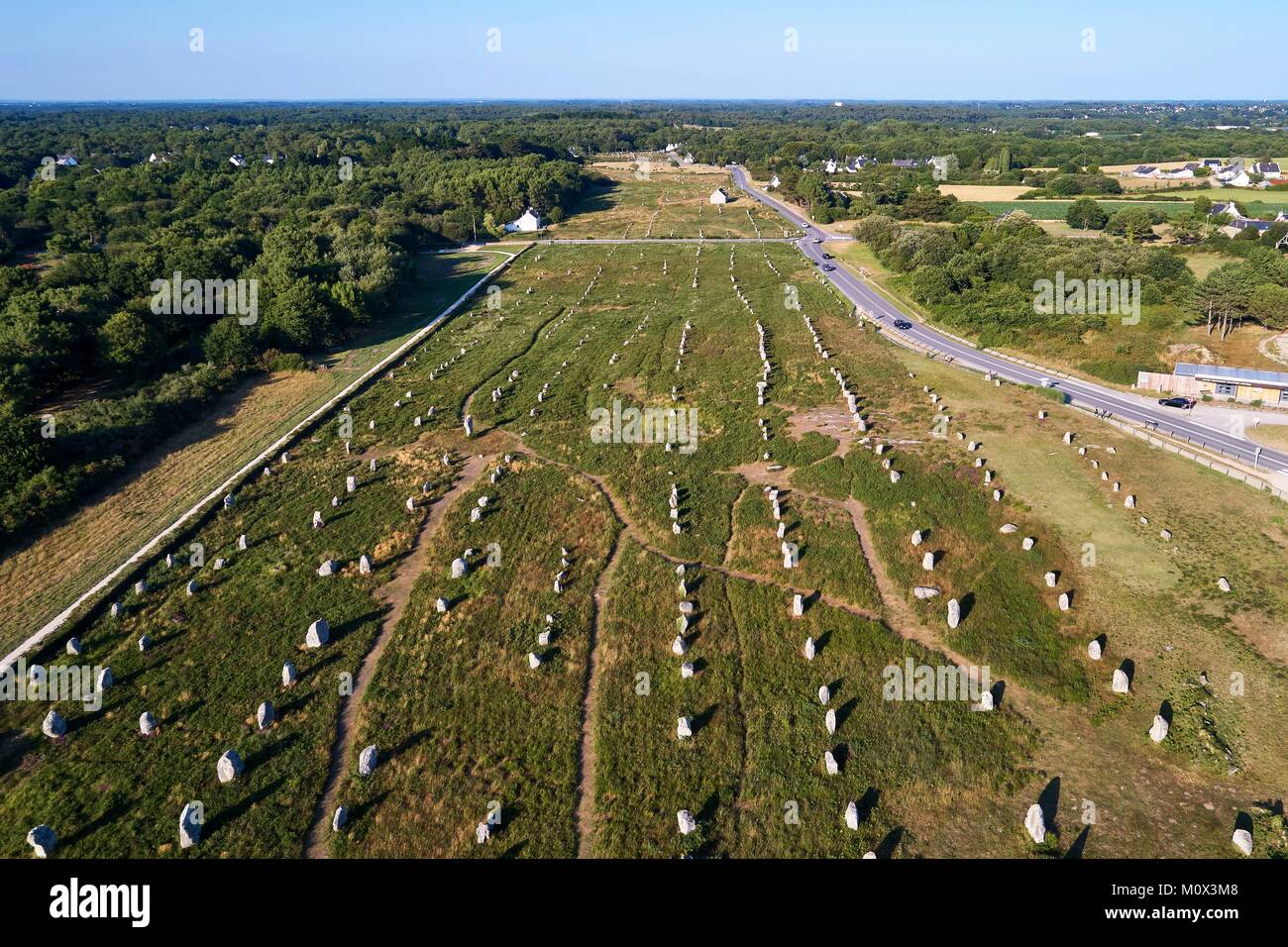 Carnac aerial High Resolution Stock Photography and Images - Alamy