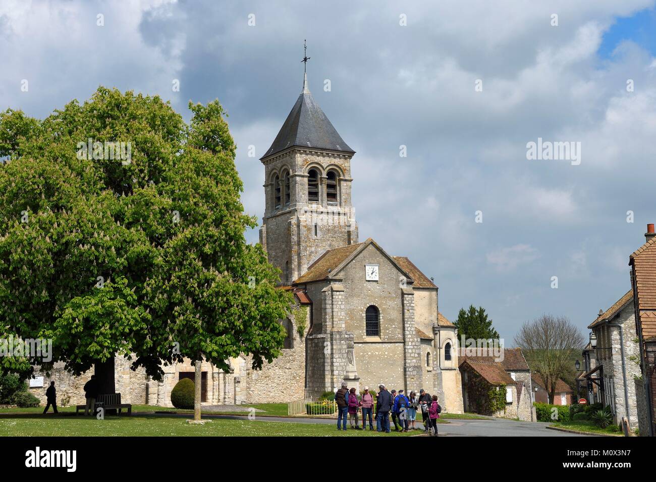 France,Yvelines,Montchauvet,Sainte Marie Madeleine (St. Mary Magdalene ...